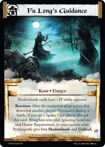 Fu Leng's Guidance/card | L5r: Legend of the Five Rings Wiki | Fandom