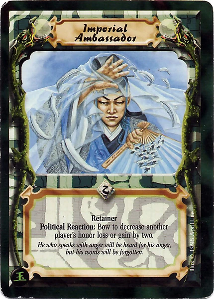 Imperial Ambassador/card | L5r: Legend of the Five Rings Wiki | Fandom