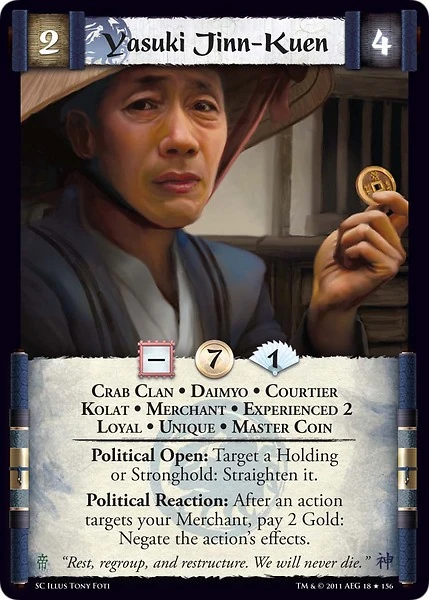 Yasuki Jinn-Kuen Exp2/card | L5r: Legend of the Five Rings Wiki | Fandom