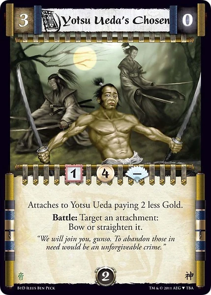 Yotsu Ueda's Chosen/card | L5r: Legend of the Five Rings Wiki | Fandom