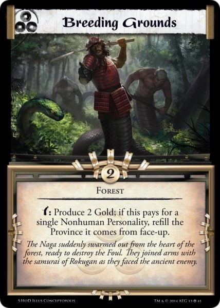Breeding Grounds/card | L5r: Legend of the Five Rings Wiki | Fandom