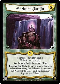 Shrine to Jurojin/card | L5r: Legend of the Five Rings Wiki | Fandom