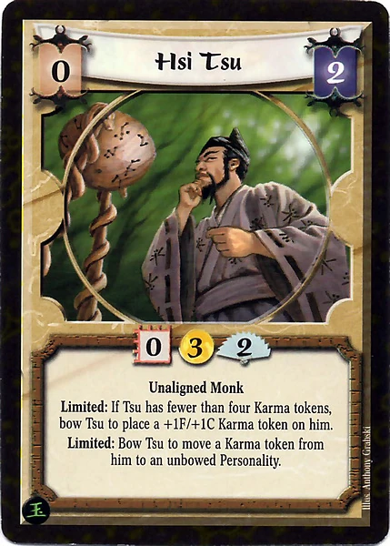 Hsi Tsu/card | L5r: Legend of the Five Rings Wiki | Fandom