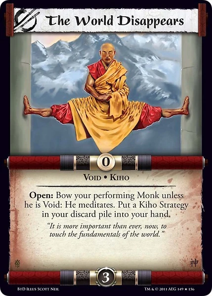 The World Disappears/card | L5r: Legend of the Five Rings Wiki | Fandom