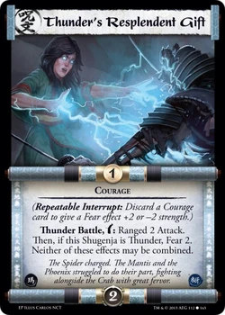 Thunder's Resplendent Gift/card | L5r: Legend of the Five Rings Wiki ...