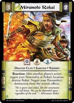 Mirumoto Rokai/card | L5r: Legend of the Five Rings Wiki | Fandom