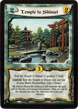 Temple to Shinsei/card | L5r: Legend of the Five Rings Wiki | Fandom