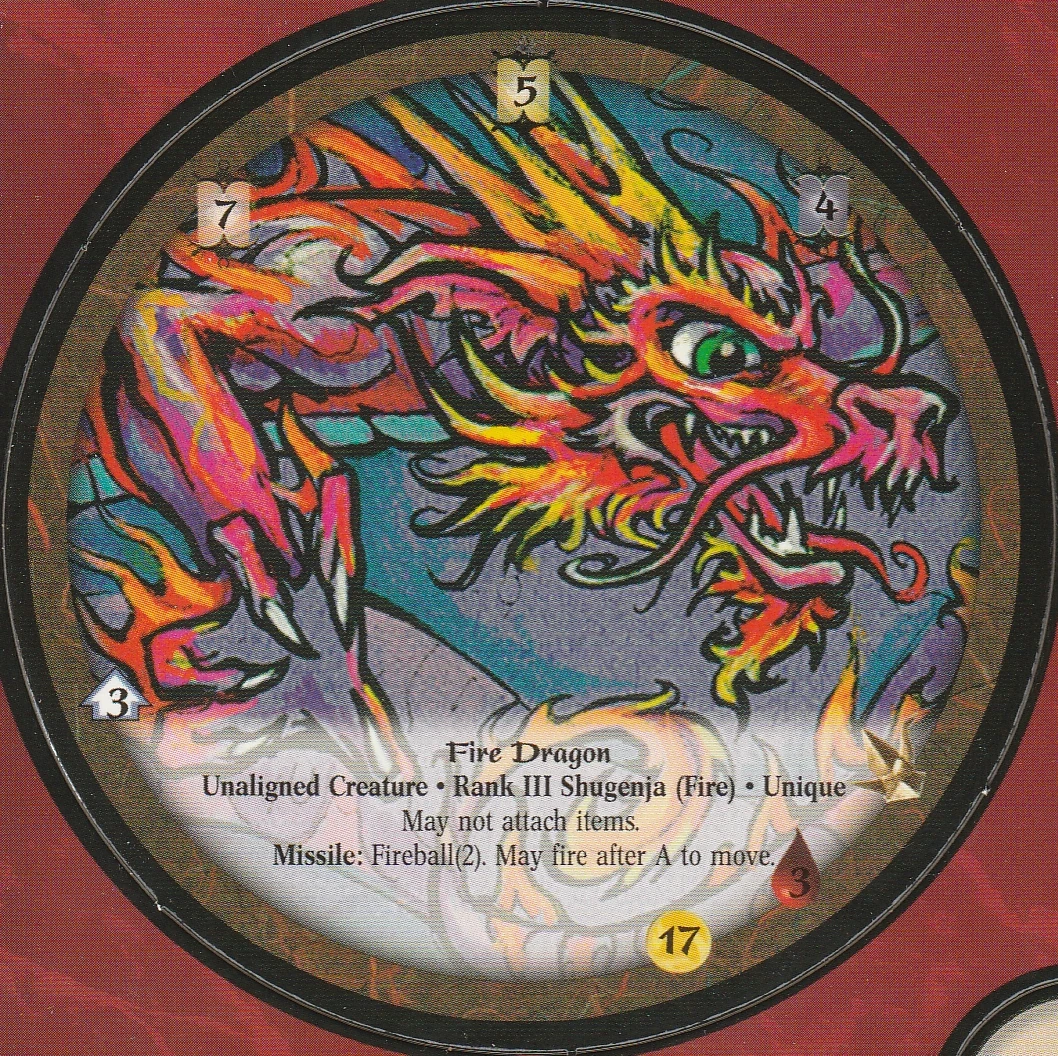 Fire Dragon/Diskwars | L5r: Legend of the Five Rings Wiki | Fandom