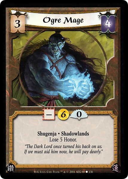 Ogre Mage/card | L5r: Legend of the Five Rings Wiki | Fandom