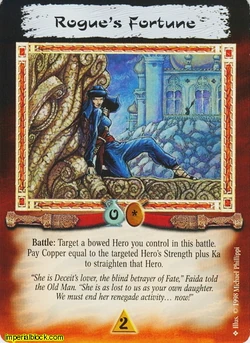 Rogue's Fortune/card | L5r: Legend of the Five Rings Wiki | Fandom