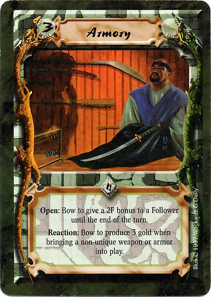 Armory/card | L5r: Legend of the Five Rings Wiki | Fandom