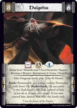 Daigotsu Exp3/card | L5r: Legend of the Five Rings Wiki | Fandom