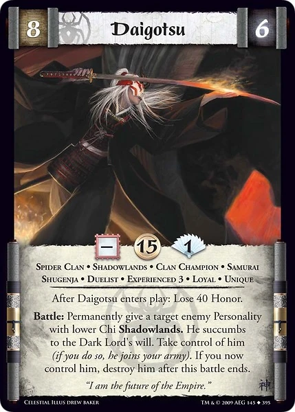 Daigotsu Exp3/card | L5r: Legend of the Five Rings Wiki | Fandom