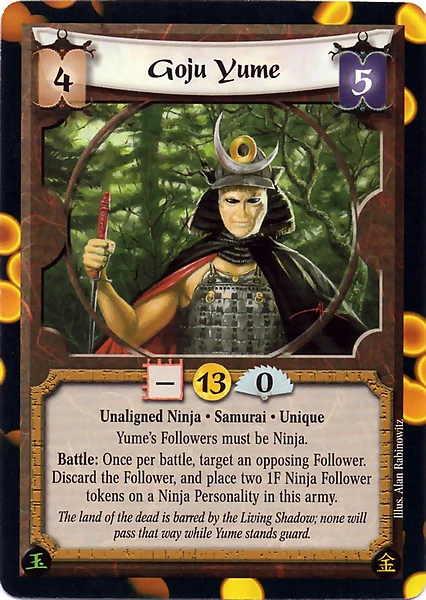 Goju Yume/card | L5r: Legend of the Five Rings Wiki | Fandom