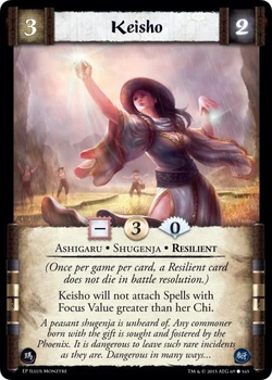 Keisho/card | L5r: Legend of the Five Rings Wiki | Fandom