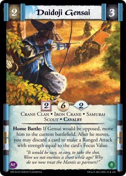 Daidoji Gensai/card | L5r: Legend of the Five Rings Wiki | Fandom