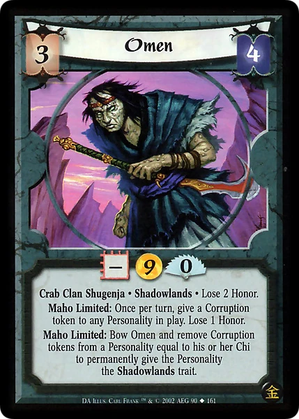Omen/card | L5r: Legend of the Five Rings Wiki | Fandom