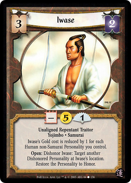 Iwase/card | L5r: Legend of the Five Rings Wiki | Fandom Iwase/card | L5r: Legend of the Five Rings Wiki | Fandom