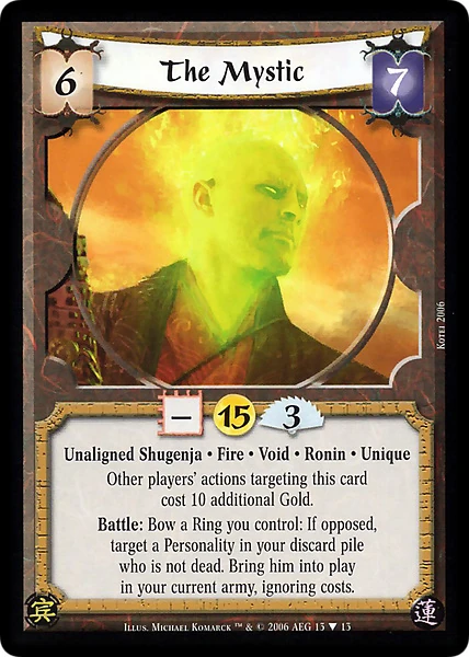 The Mystic/card2 | L5r: Legend of the Five Rings Wiki | Fandom