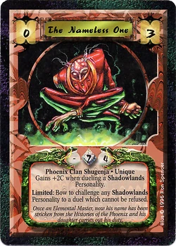 The Nameless One/card | L5r: Legend of the Five Rings Wiki | Fandom