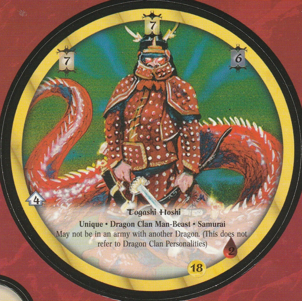 Togashi Hoshi/Diskwars | L5r: Legend of the Five Rings Wiki | Fandom