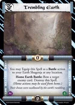 Trembling Earth/card | L5r: Legend of the Five Rings Wiki | Fandom