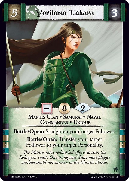 Yoritomo Takaracard L5r Legend Of The Five Rings Wiki Fandom