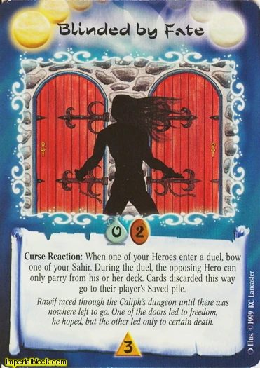 Blinded by Fate/card | L5r: Legend of the Five Rings Wiki | Fandom
