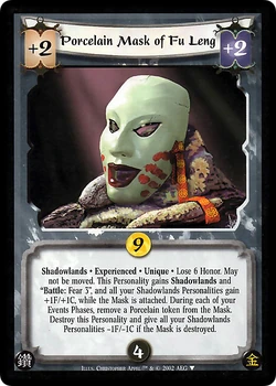 Porcelain Mask of Fu Leng Exp/card | L5r: Legend of the Five Rings Wiki ...