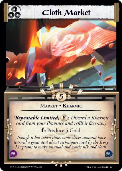 Cloth Marketcard L5r Legend Of The Five Rings Wiki Fandom