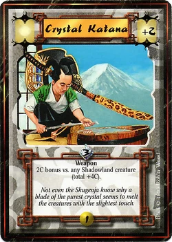 Crystal Katana/card | L5r: Legend of the Five Rings Wiki | Fandom