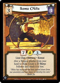 Ikoma Okita/card | L5r: Legend of the Five Rings Wiki | Fandom