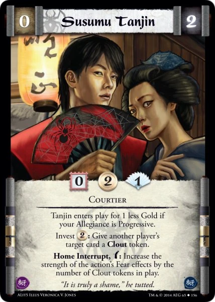 Susumu Tanjin/card | L5r: Legend of the Five Rings Wiki | Fandom