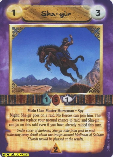 Sha-gir/card | L5r: Legend of the Five Rings Wiki | Fandom