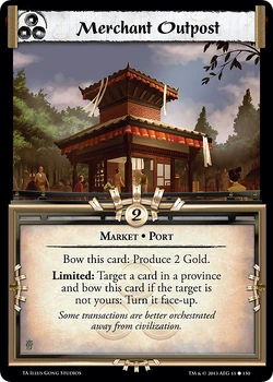 Merchant Outpost/card | L5r: Legend of the Five Rings Wiki | Fandom