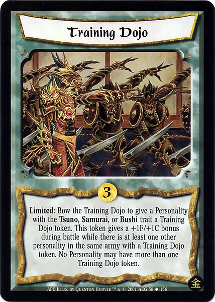 Training Dojo/card | L5r: Legend of the Five Rings Wiki | Fandom