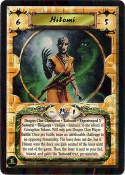 Hitomi Exp3/card | L5r: Legend of the Five Rings Wiki | Fandom