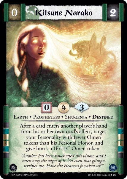 Kitsune Narako/card | L5r: Legend of the Five Rings Wiki | Fandom