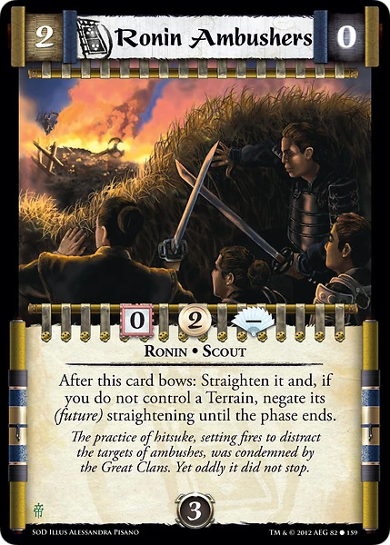 Ronin Ambushers/card | L5r: Legend of the Five Rings Wiki | Fandom