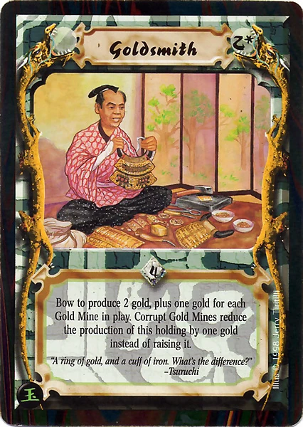 Goldsmith/card | L5r: Legend of the Five Rings Wiki | Fandom