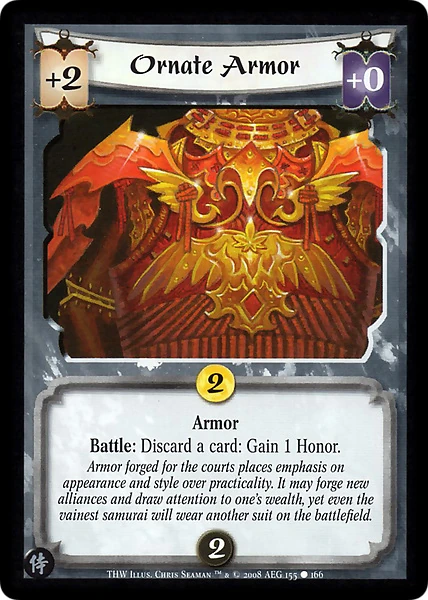 Ornate Armor/card | L5r: Legend of the Five Rings Wiki | Fandom