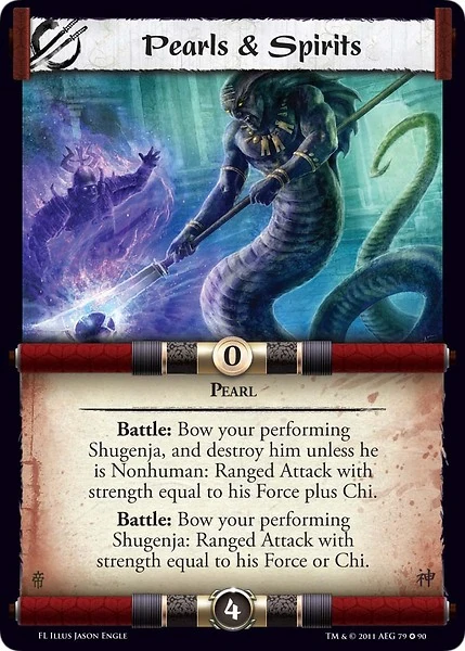 Pearls & Spirits/card | L5r: Legend of the Five Rings Wiki | Fandom