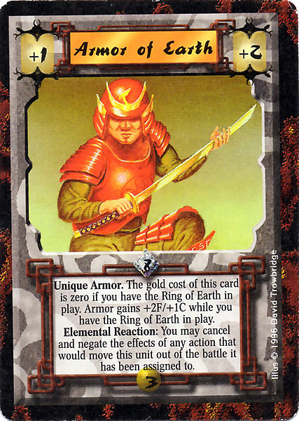 Armor of Earth/card | L5r: Legend of the Five Rings Wiki | Fandom