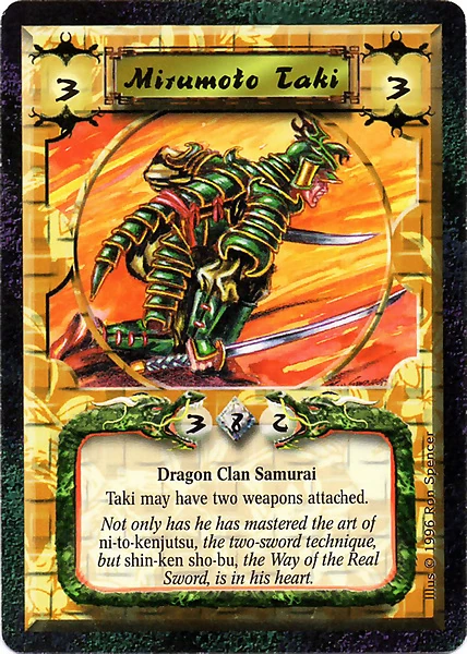 Mirumoto Taki/card | L5r: Legend of the Five Rings Wiki | Fandom