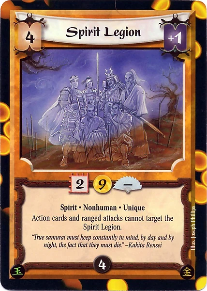 Spirit Legion/card | L5r: Legend of the Five Rings Wiki | Fandom