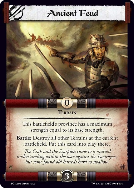 Ancient Feud/card | L5r: Legend of the Five Rings Wiki | Fandom