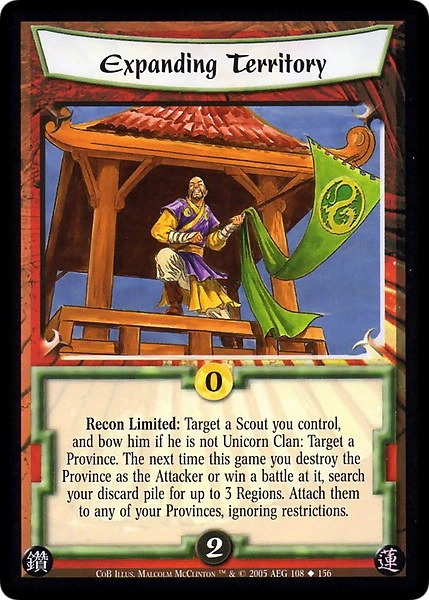 Expanding Territory/card | L5r: Legend of the Five Rings Wiki | Fandom