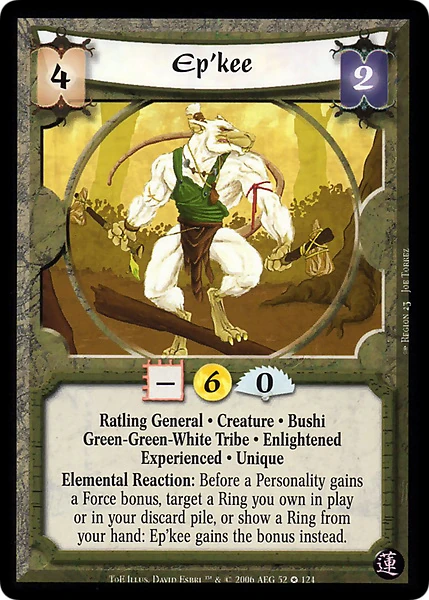 Ep'kee Exp/card | L5r: Legend of the Five Rings Wiki | Fandom