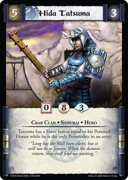 Hida Tatsuma/card | L5r: Legend of the Five Rings Wiki | Fandom