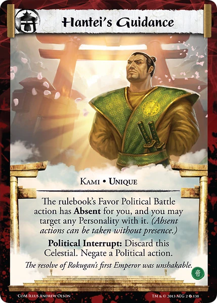 Hantei's Guidance/card | L5r: Legend of the Five Rings Wiki | Fandom